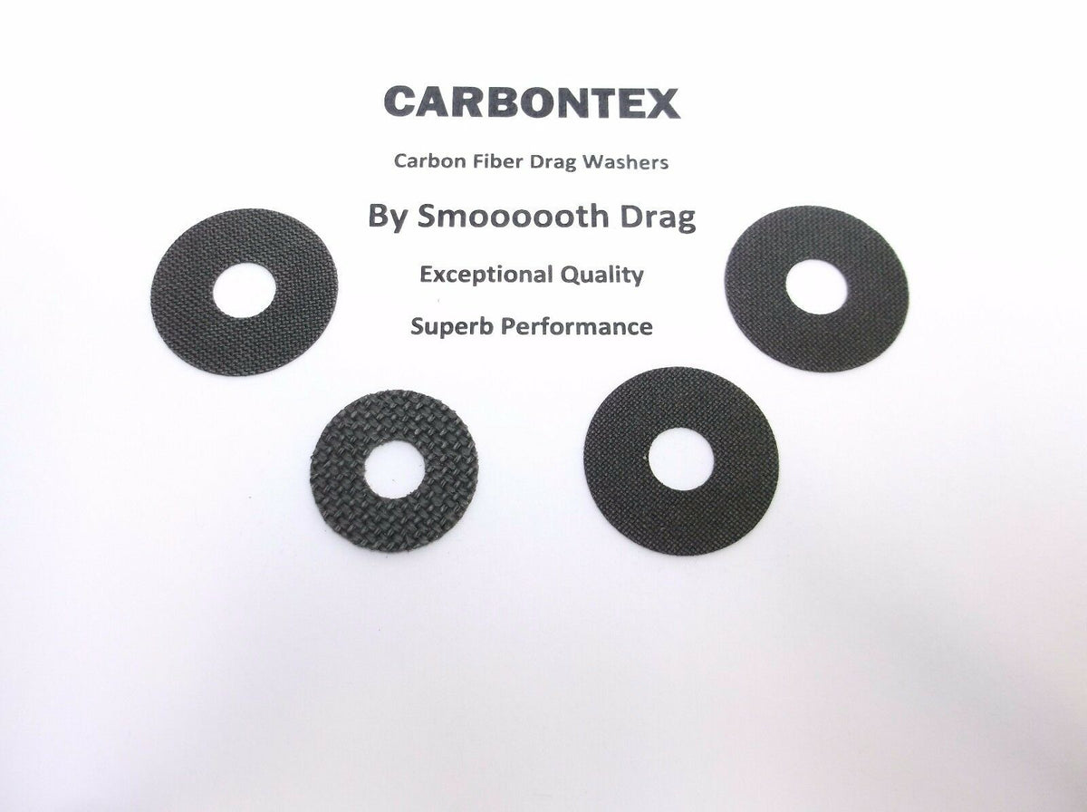 Bass Pro Reel Carbonlite BP Qualifier 2 - (4) Carbontex Drag Washers ...